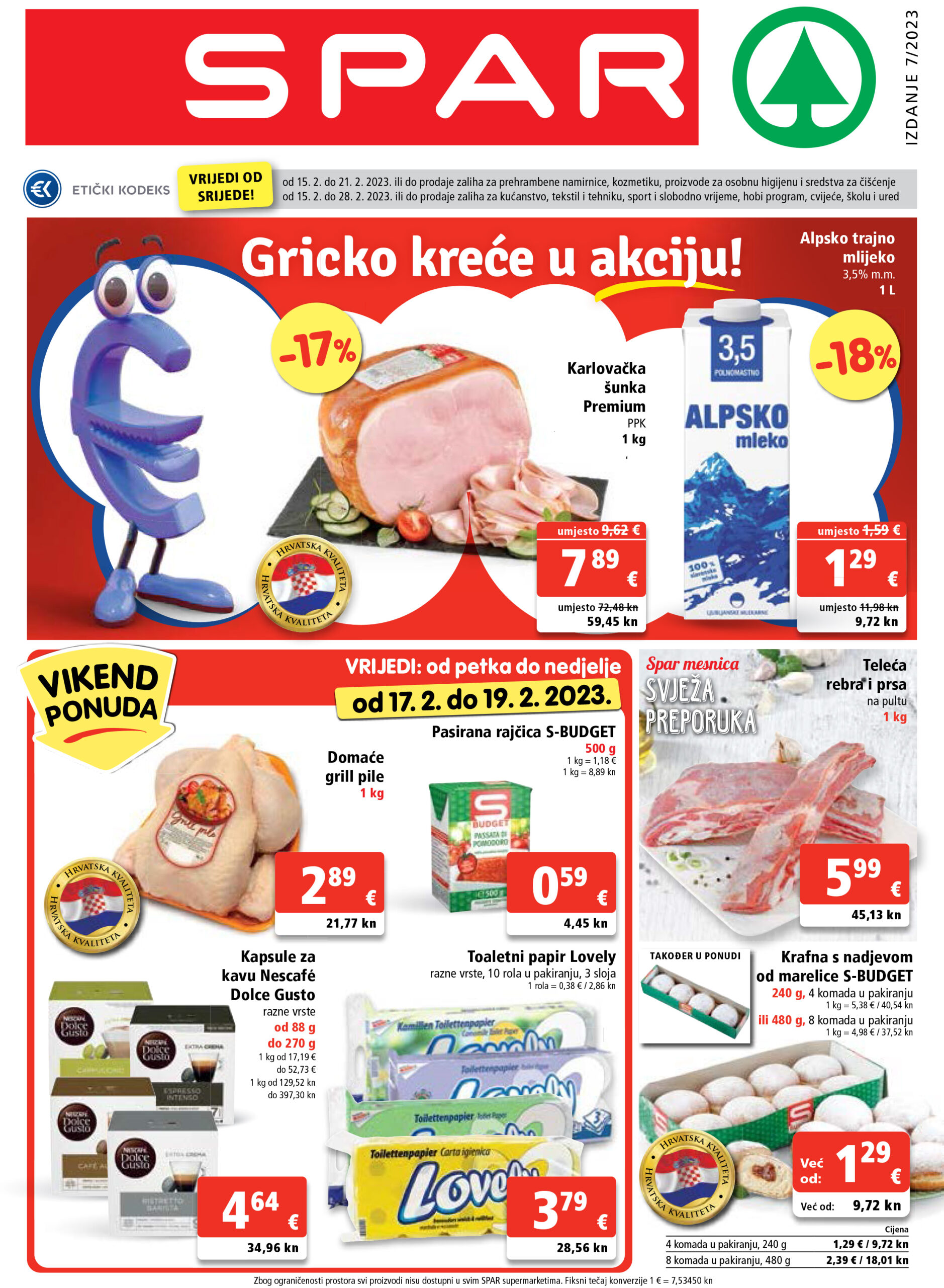 Prelistajte novi letak iz SPAR-a